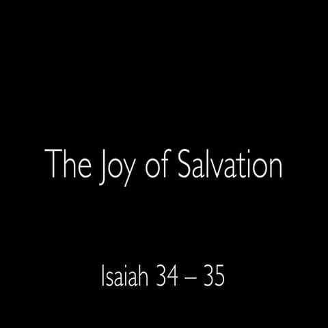 Isaiah 34-35 | PPT