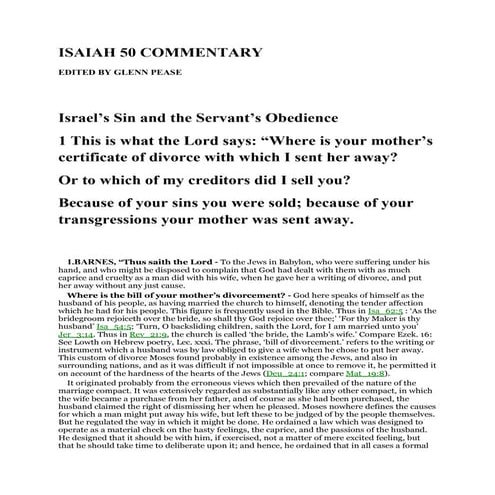 Isaiah 47 commentary | PDF