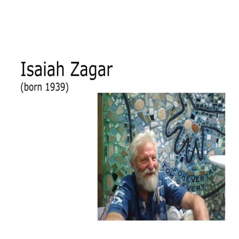 Isaiah zagar mosaics | PPTX