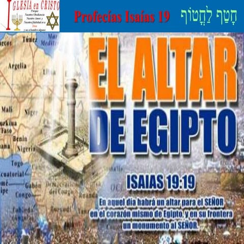 Profecía Isaias 19 | PPT