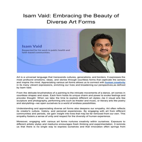 Isam Vaid_ Embracing the Beauty of Diverse Art Forms.pdf
