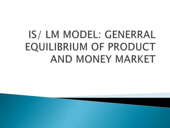 IS-LM model | DOCX