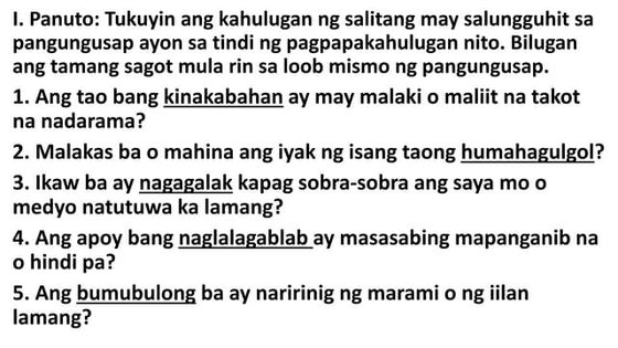 Kayarian ng Pangngalan (Payak, Maylapi, tambalan) | PPTX