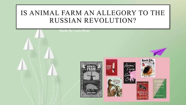 Animal Farm Introduction | PPT