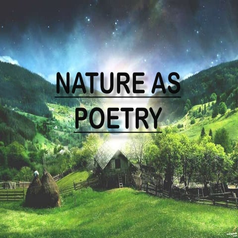 Powerpoint presentation on poetry | PPTX