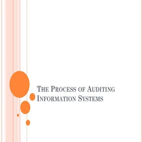 IS AUDIT presentation | PPT
