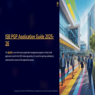 IIM Kozhikode PGP BL 2026- 27 Application Guide | PDF