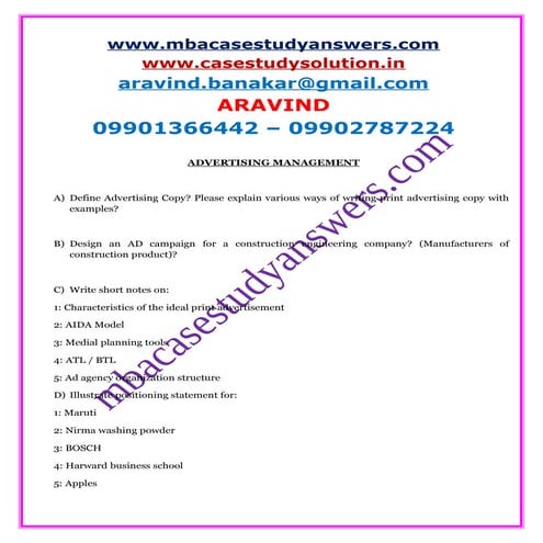Isbm answer sheets. mba.emba.dms.bms.aravind 9901366442 | DOC