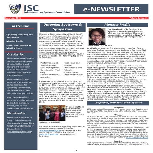Isc e newsletter-volume 3-issue 2 | PDF