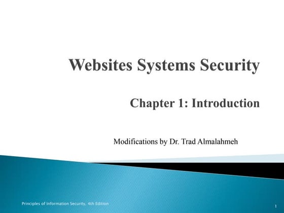 Information Assurance And Security - Chapter 1 - Lesson 1 | PPT ...