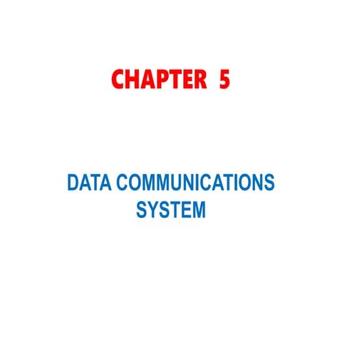 is chap5.pptx | Computer Networking | Computing