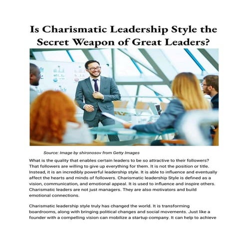 Is Charismatic Leadership Style the Secret Weapon of Great Leaders.pdf
