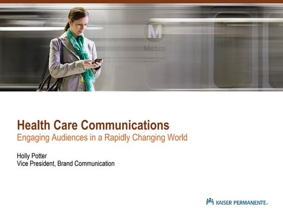 Communication in HealthCare | PPTX | Health Insurance | Insurance