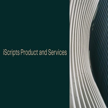 iScripts Product and Services.pptx
