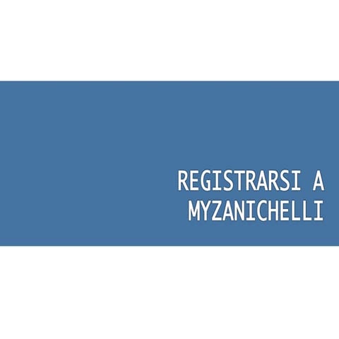 MyZanichelli-Scrivania e Risorse | PPTX