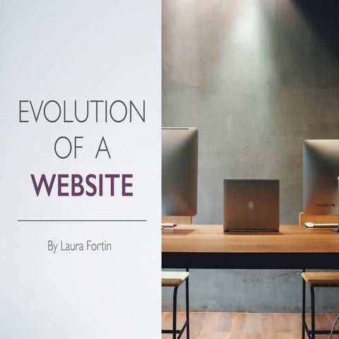 Evolution of a Website | PDF