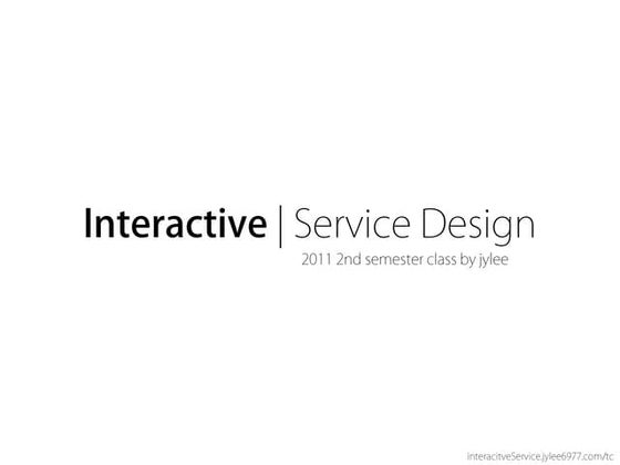 Service design research | PDF