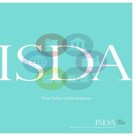 The Value of Derivatives - ISDA | PDF