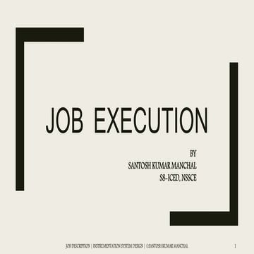Job Execution In Industrial System Design Ppt 3351