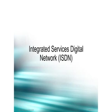 Integrated services Digital Network.pptx