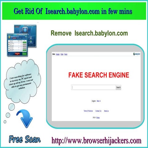 Easy way to remove Isearch.babylon.com