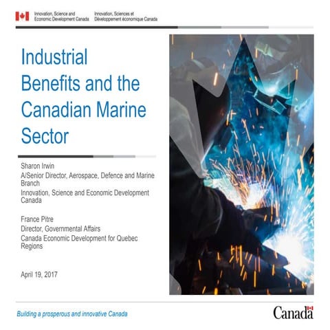 Innovation, Science & Economic Development Canada: Mari-Tech 2017 ...