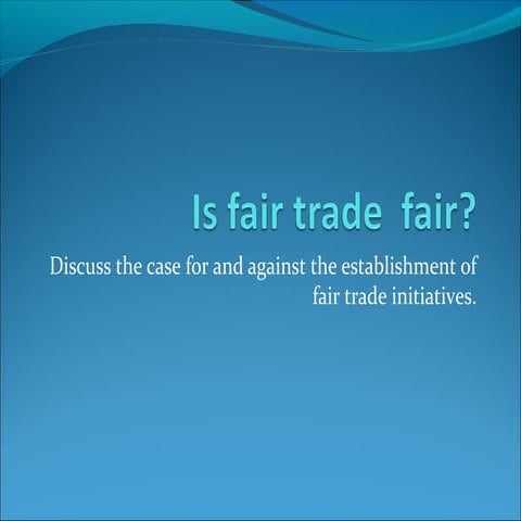 Fair trade