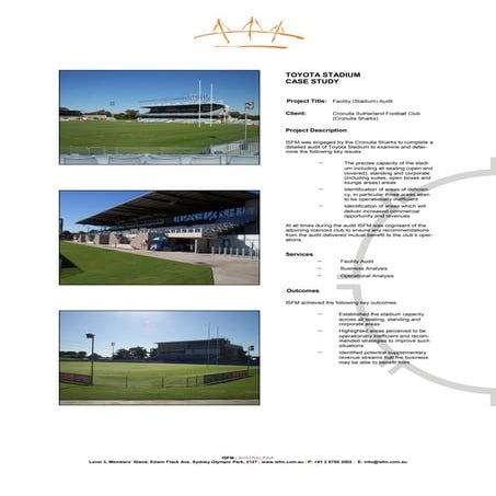 Telstra Dome (Etihad Stadium) Development Bid | PDF