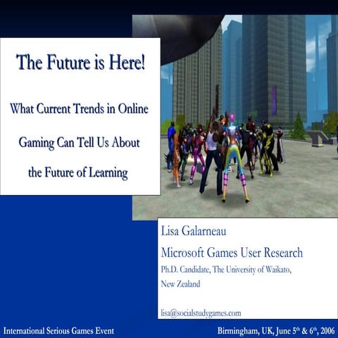 Game-based learning,serious games, soft skills training, gamification ...