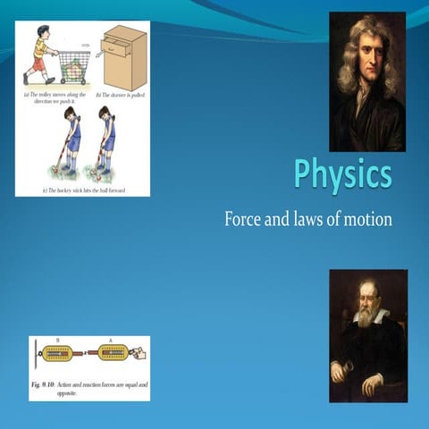 Ishank 9 c force_and_laws_of_motion | PPT | Physics | Science