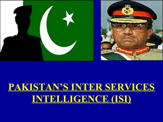 Inter Services Intelligence | PPT
