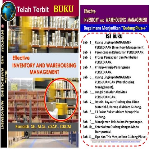 ISI Buku_"Effective INVENTORY and WAREHOUSING MANAGEMENT" (by: Kanaidi, SE., M.Si., cSAP., CBCM ...