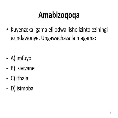 IZIGABA ZAMABIZO (1-4).pptx