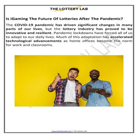 What is The Future Of Lotteries After The Pandemic - The Lottery Lab | PDF
