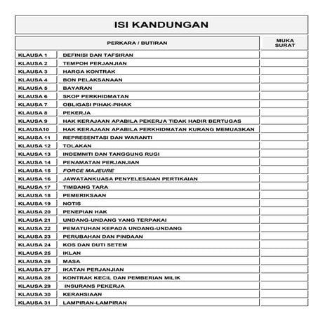 Isi kandungan | PDF