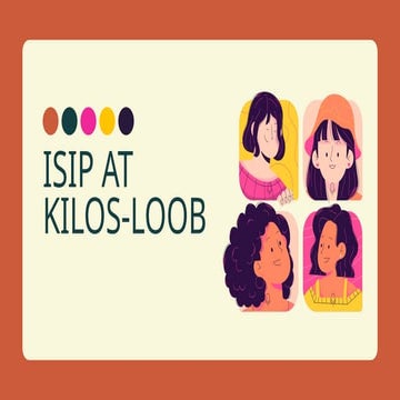 ISIP AT KILOS LOOB (Week1). pptx grade 7 | PPTX