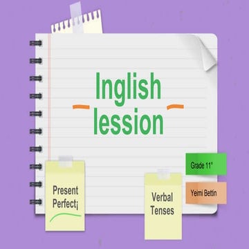 Present perfect 1 | PPT