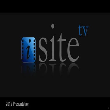 Isite main presentation | PDF