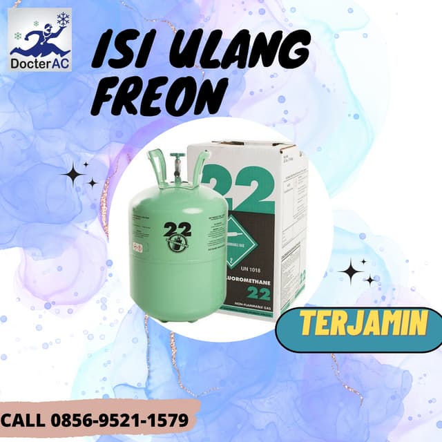 TERJAMIN, Call 0856-9521-1579, Isi Freon AC Pondok Cabe Udik Docter AC ...