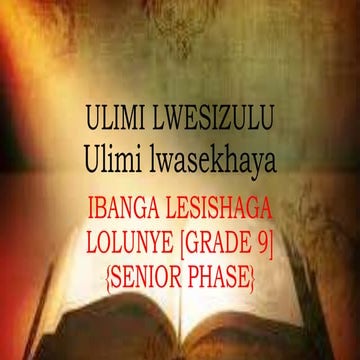 Isizulu 170822144145 | PPT