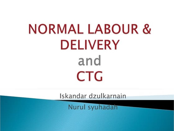 MECHANISM OF LABOUR- OBSTETRICS AND GYNAECOLOGY | PPT