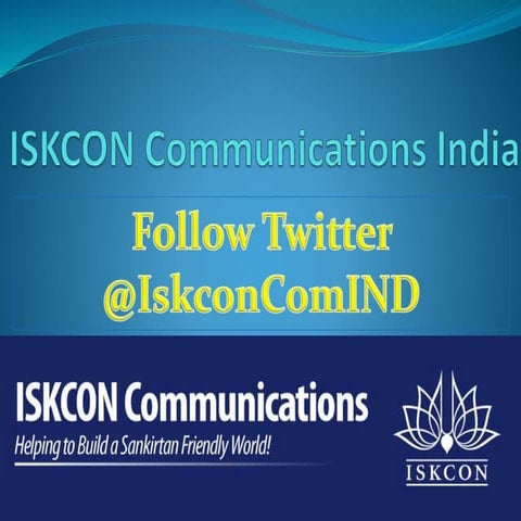 ISKCON COMMUNICATIONS (INDIA) - ILS REPORT 2016 | PPTX