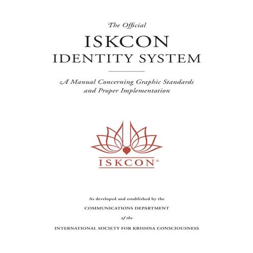 Iskcon logo | PDF