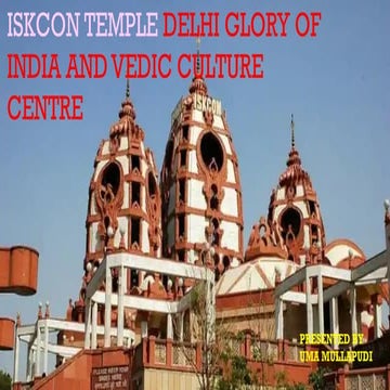 Iskcon temple delhi | PDF