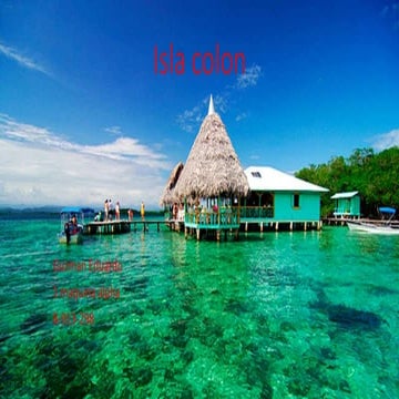 Isla colon | PPTX