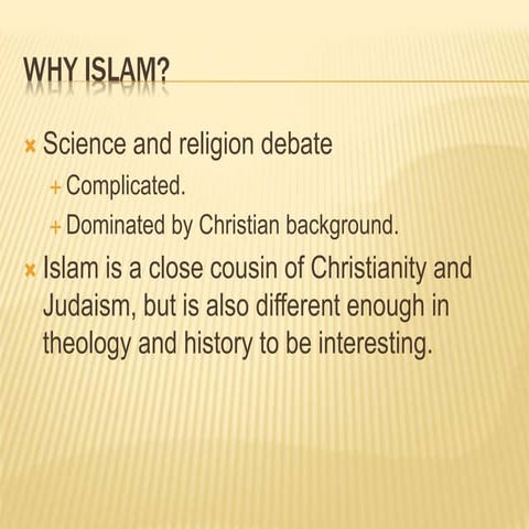 Islam and-science | PPTX