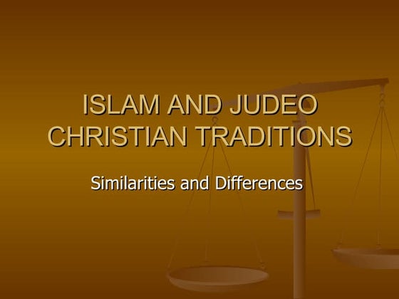 The three western religions | PPTX