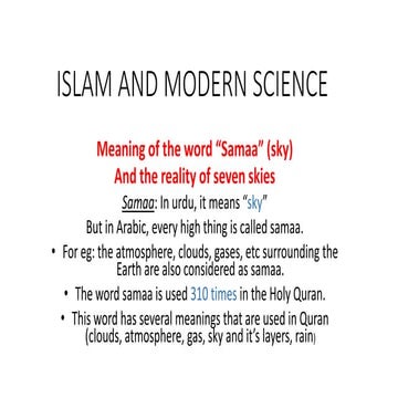Islam and modern science(page 335 354) by hamna rashid-1 | PPT