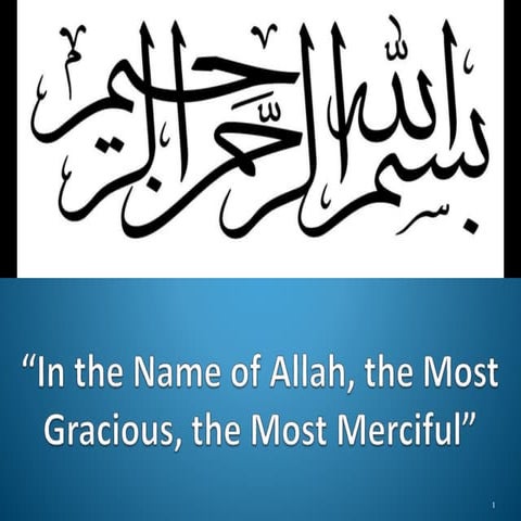 Islam barrage | PPTX