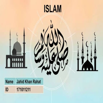 Overview of Islam | PPTX | Islam | Religion & Spirituality